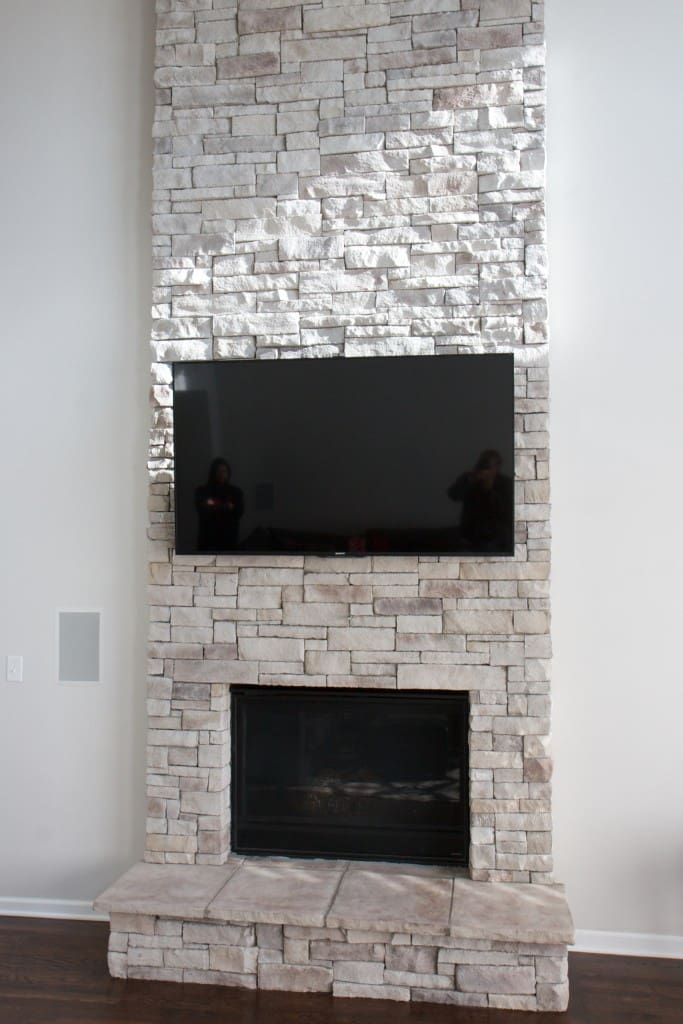 Mountain Ledge Stone Fireplace Pictures - North Star Stone