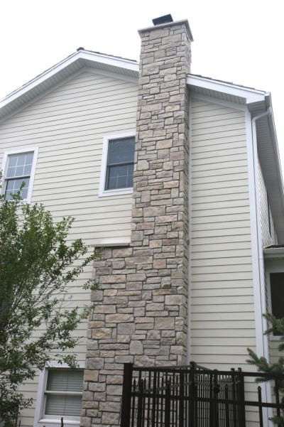 Stone Veneer Chimney Pictures - North Star Stone
